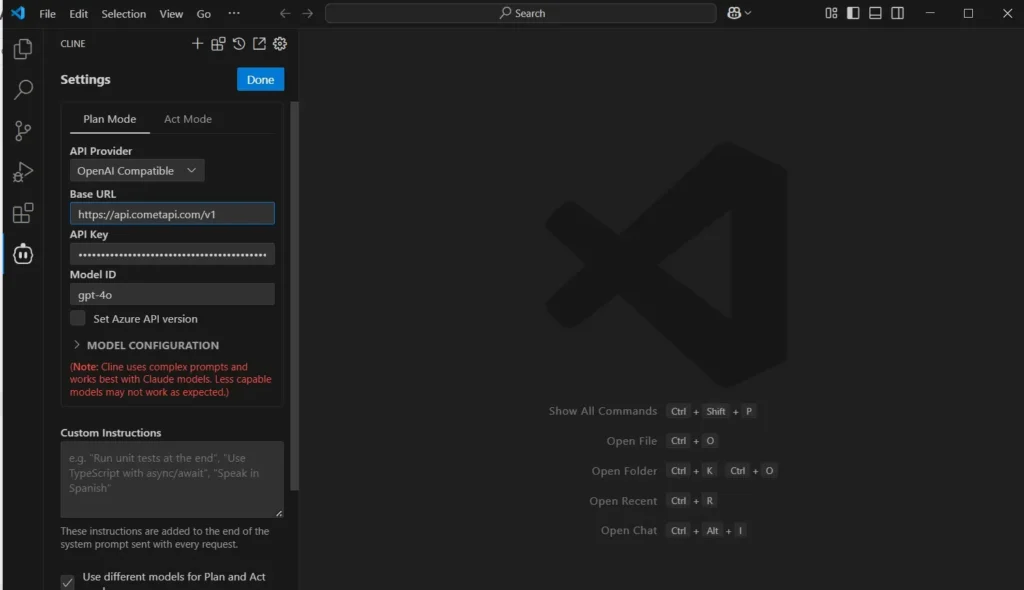 Cline: Discover the Benefits of CometAPI Integration for Developers - CometAPI - All AI Models ...