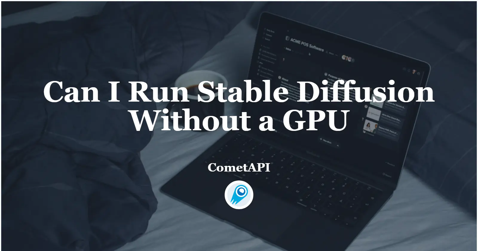 Can I Run Stable Diffusion Without a GPU - CometAPI - All AI Models in One API