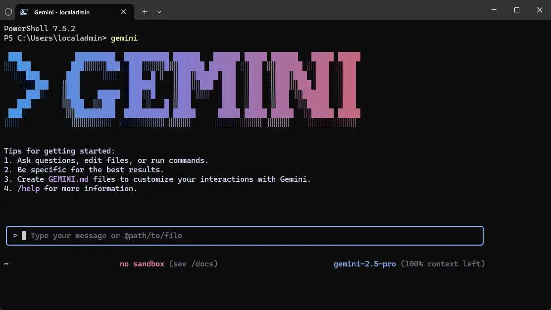 Google Gemini CLI Tutorial: How to Install and Use It via CometAPI ...